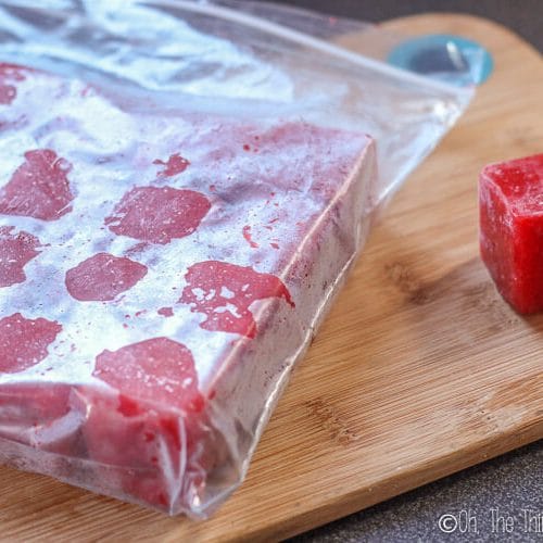 Fruit Ice Cubes: Freezing Fruit for Smoothies or Baby Food - Oh, The ...