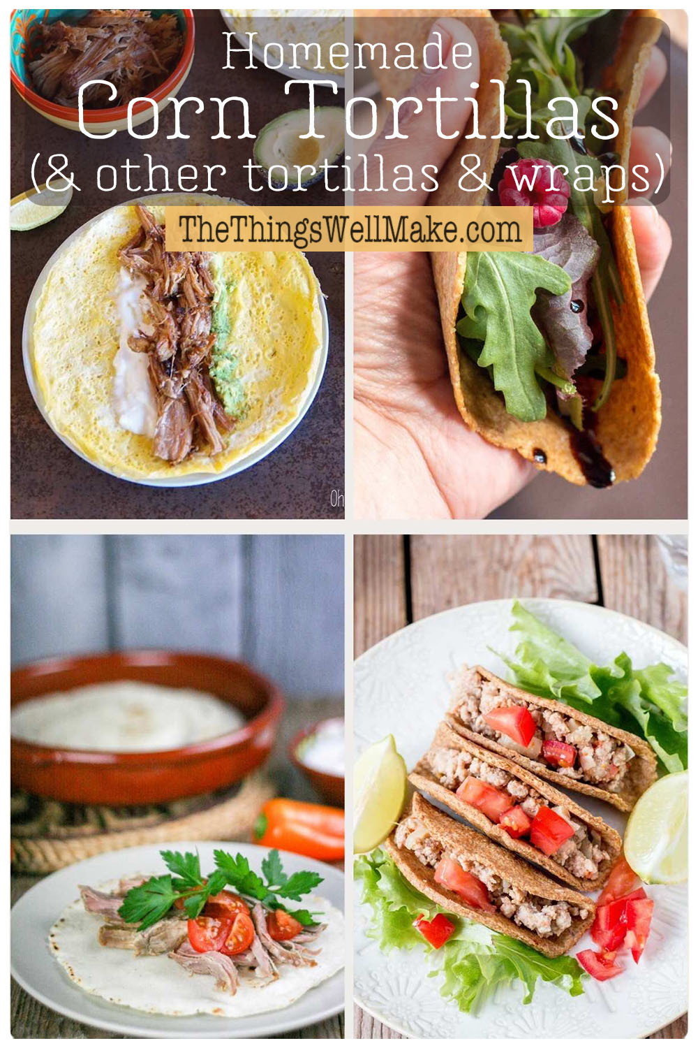 Homemade Corn Tortillas & Other Wraps (Including Paleo & Carnivore ...