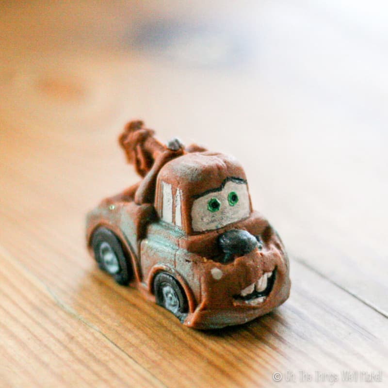 Cars Party: Making Fondant Cars - Oh, The Things We'll Make!