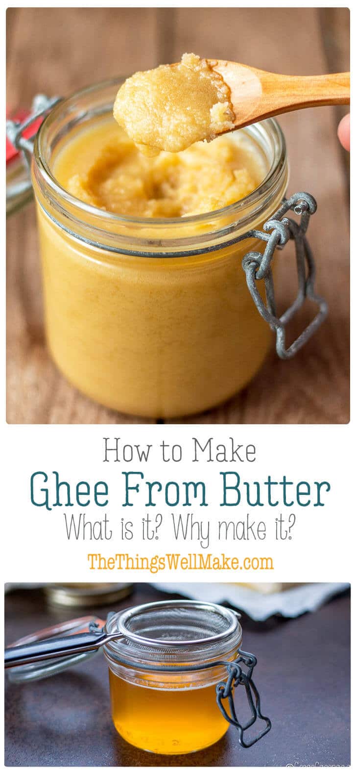 How to Make Ghee from Butter - Oh, The Things We'll Make!