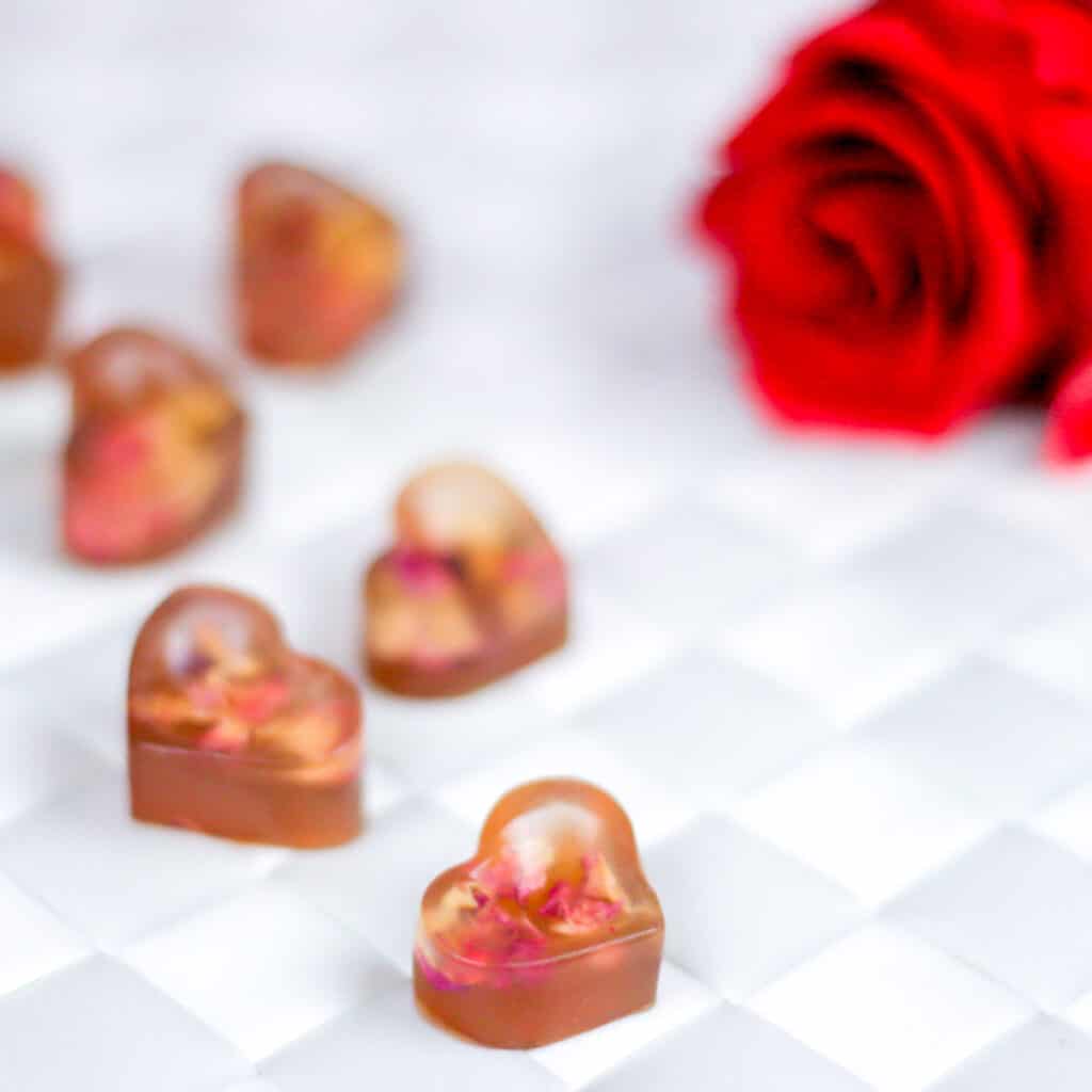 Rose Sweets: Rose Petal Gummies for Valentine's Day - Oh, The Things We ...
