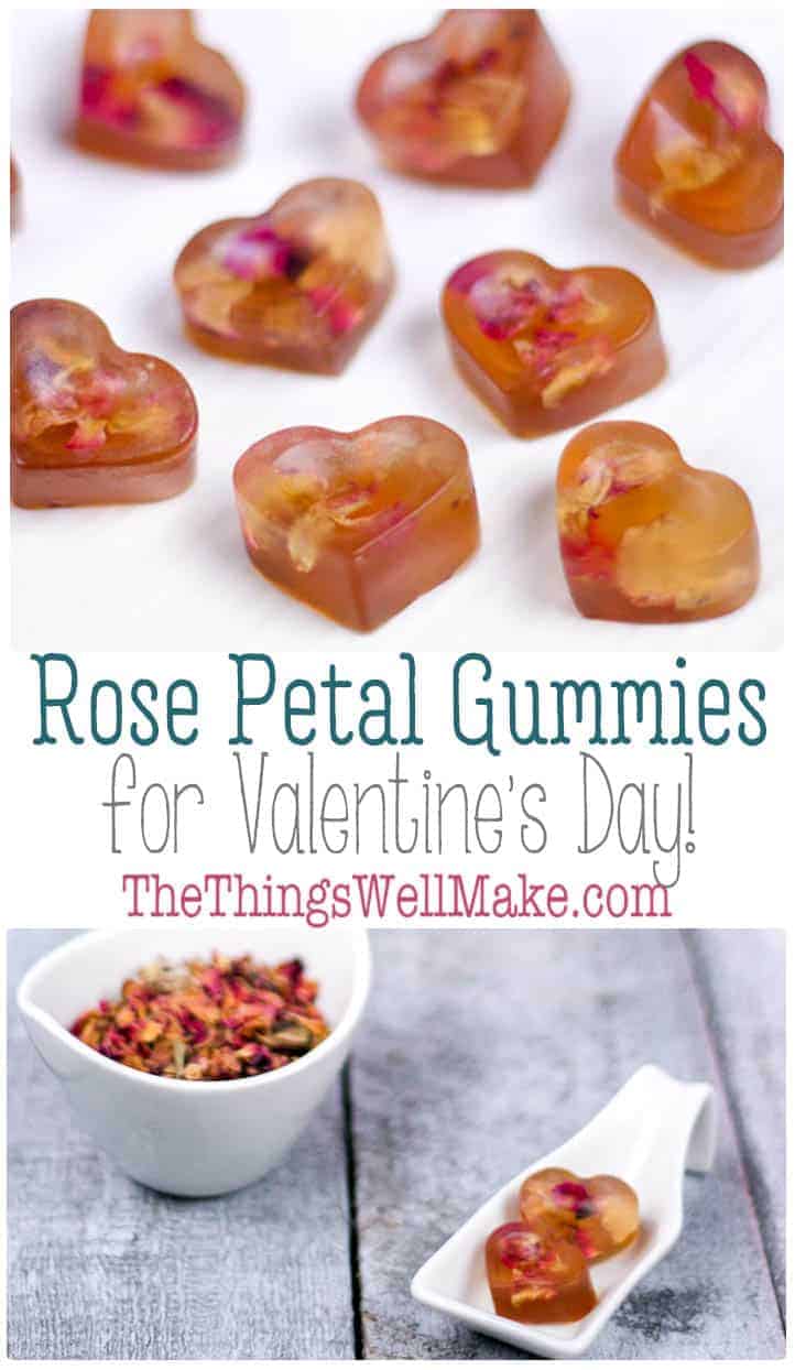 Rose Sweets: Rose Petal Gummies for Valentine's Day - Oh, The Things We ...
