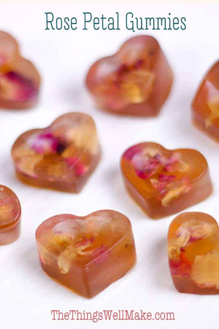 Rose Sweets: Rose Petal Gummies for Valentine's Day - Oh, The Things We ...