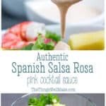 Salsa Rosa - The Pink Spanish Cocktail Sauce - Oh, The Things We'll Make!