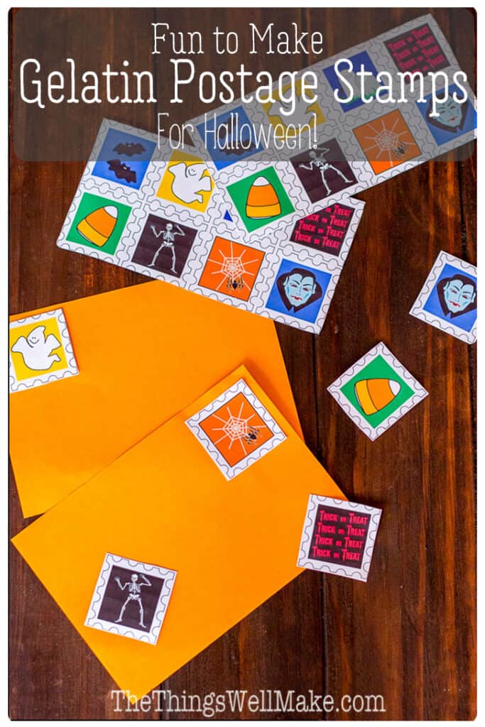 Fun to Make Holiday Gelatin Postage Stamps (Lick and Stick) - Oh, The ...