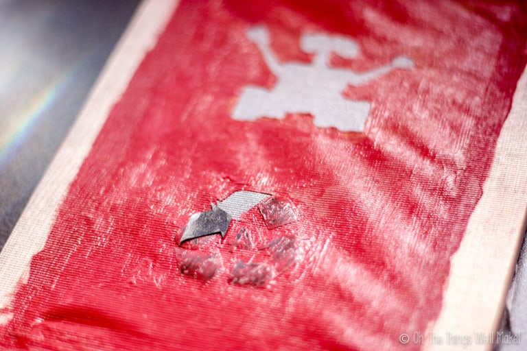 Easy Silk Screening with Recycled Materials - Oh, The Things We'll Make!