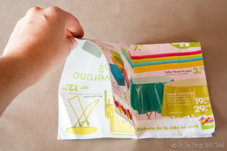 Quick, DIY, Origami Flower Pots From Recycled Newspaper - Oh, The ...