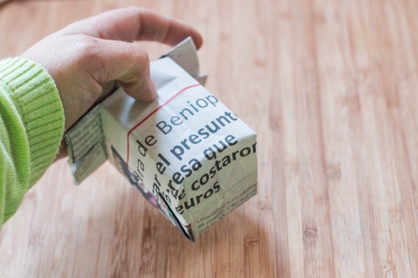 GARDEN Art DIY: Quick, DIY, Origami Newspaper Pots