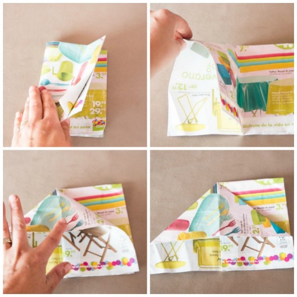 GARDEN Art DIY: Quick, DIY, Origami Newspaper Pots