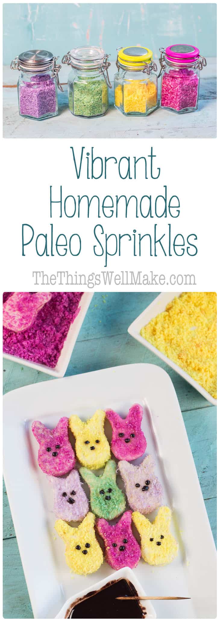 Homemade Healthy Sprinkles (Paleo) - Oh, The Things We'll Make!