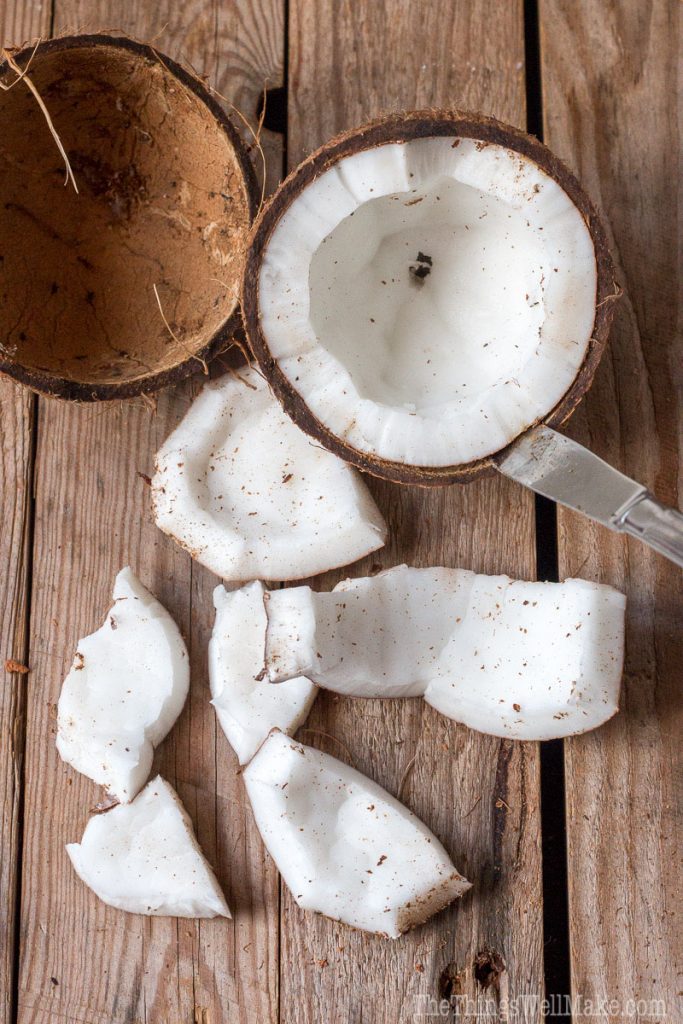 How to Choose a Coconut and How to Open it - Oh, The Things We'll Make!