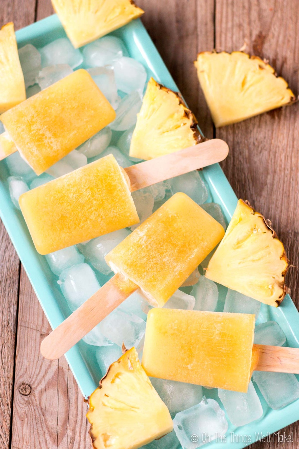 Watermelon Gelatin Popsicles (Healthy Jello Pops) - Oh, The Things We ...