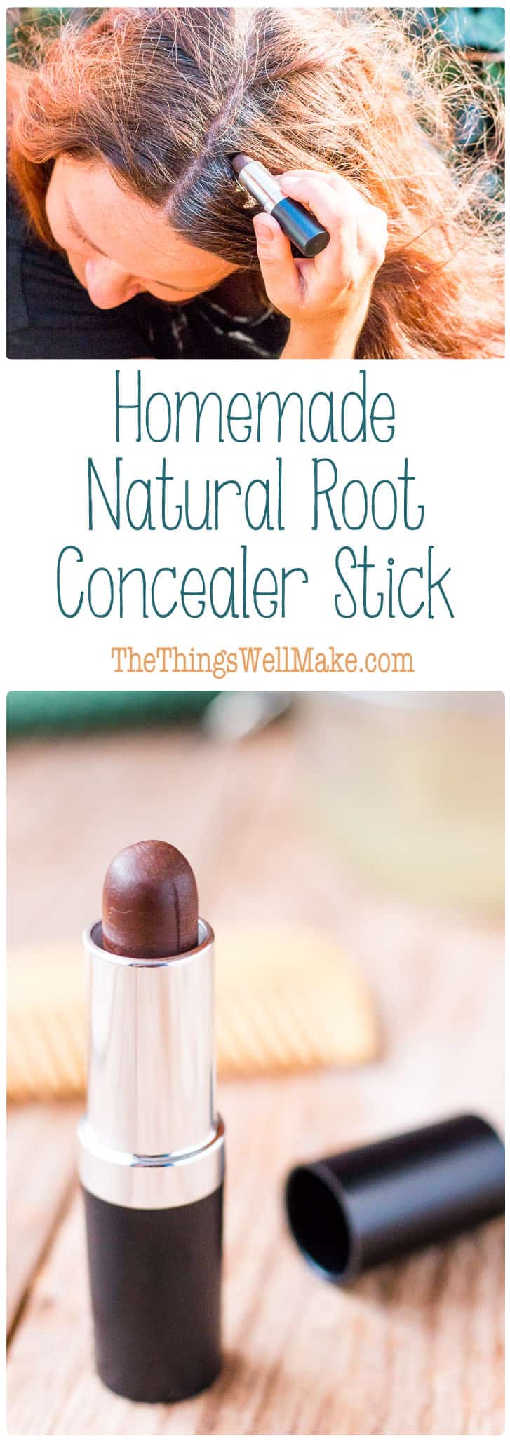 Homemade Natural Root Concealer Stick - Oh, The Things We'll Make!
