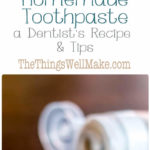 Natural Homemade Toothpaste Recipes & Tips From a Dentist - Oh, The ...