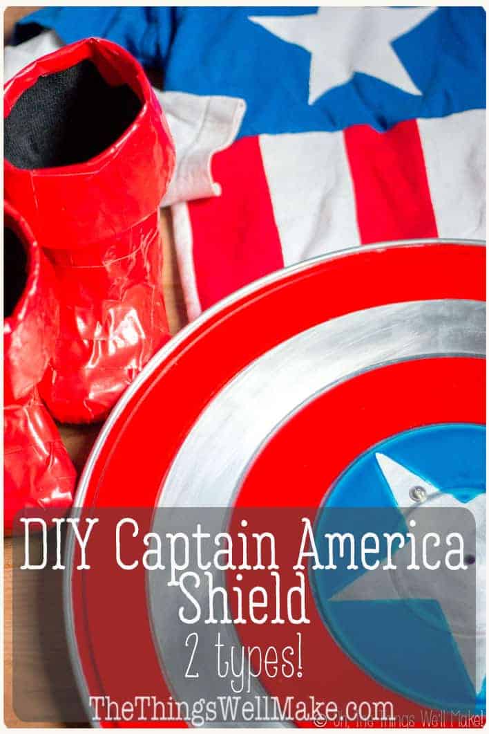 How to Make a Captain America Shield - Oh, The Things We'll Make!