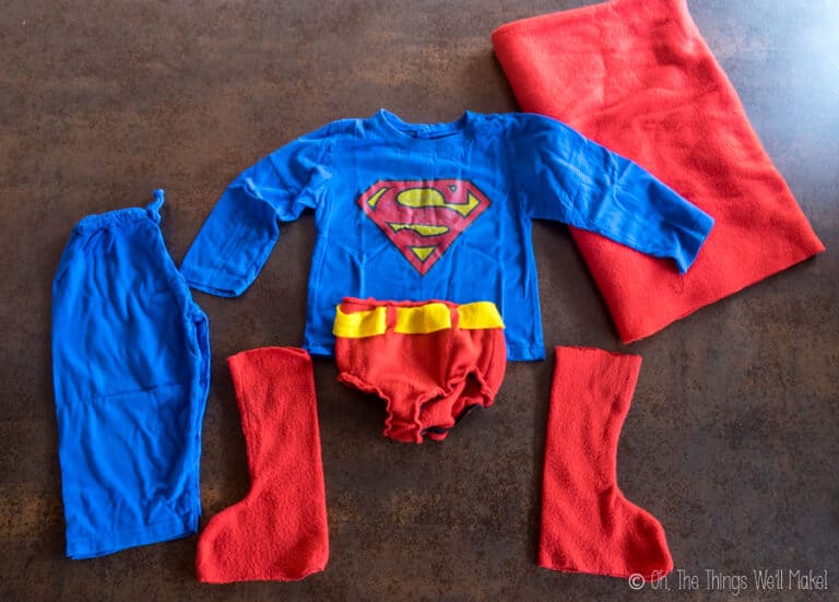 Easy Homemade Superhero Costume: Batman & Superman - Oh, The Things We ...