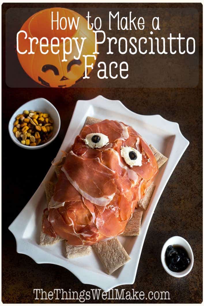 Creepy Halloween Food: Make a Ham Face - Oh, The Things We'll Make!