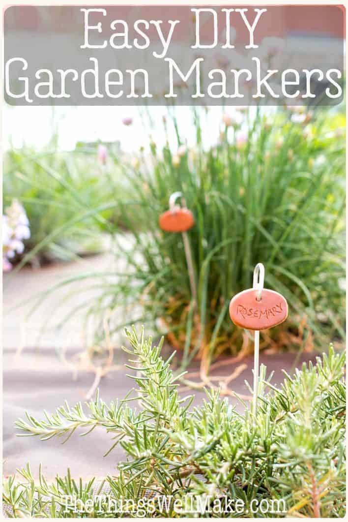Easy DIY Garden Markers - Oh, The Things We'll Make!