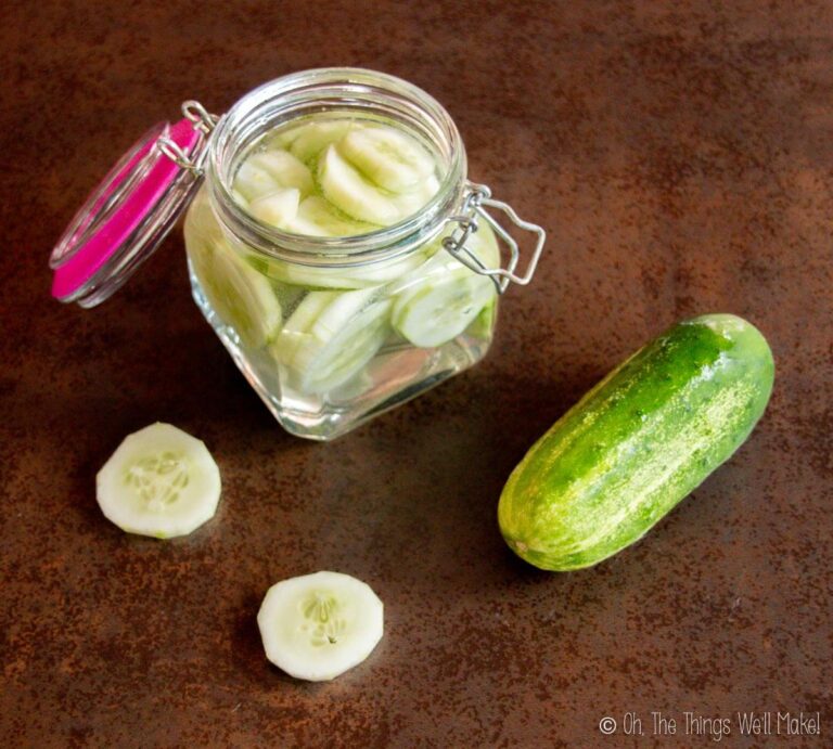 Homemade Cucumber Extract - Oh, The Things We'll Make!