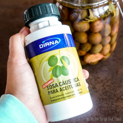 How to Make Lye Cured Olives - A Step by Step Tutorial - Oh, The Things ...