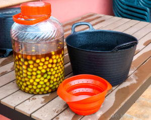 How to Make Lye Cured Olives - A Step by Step Tutorial - Oh, The Things ...