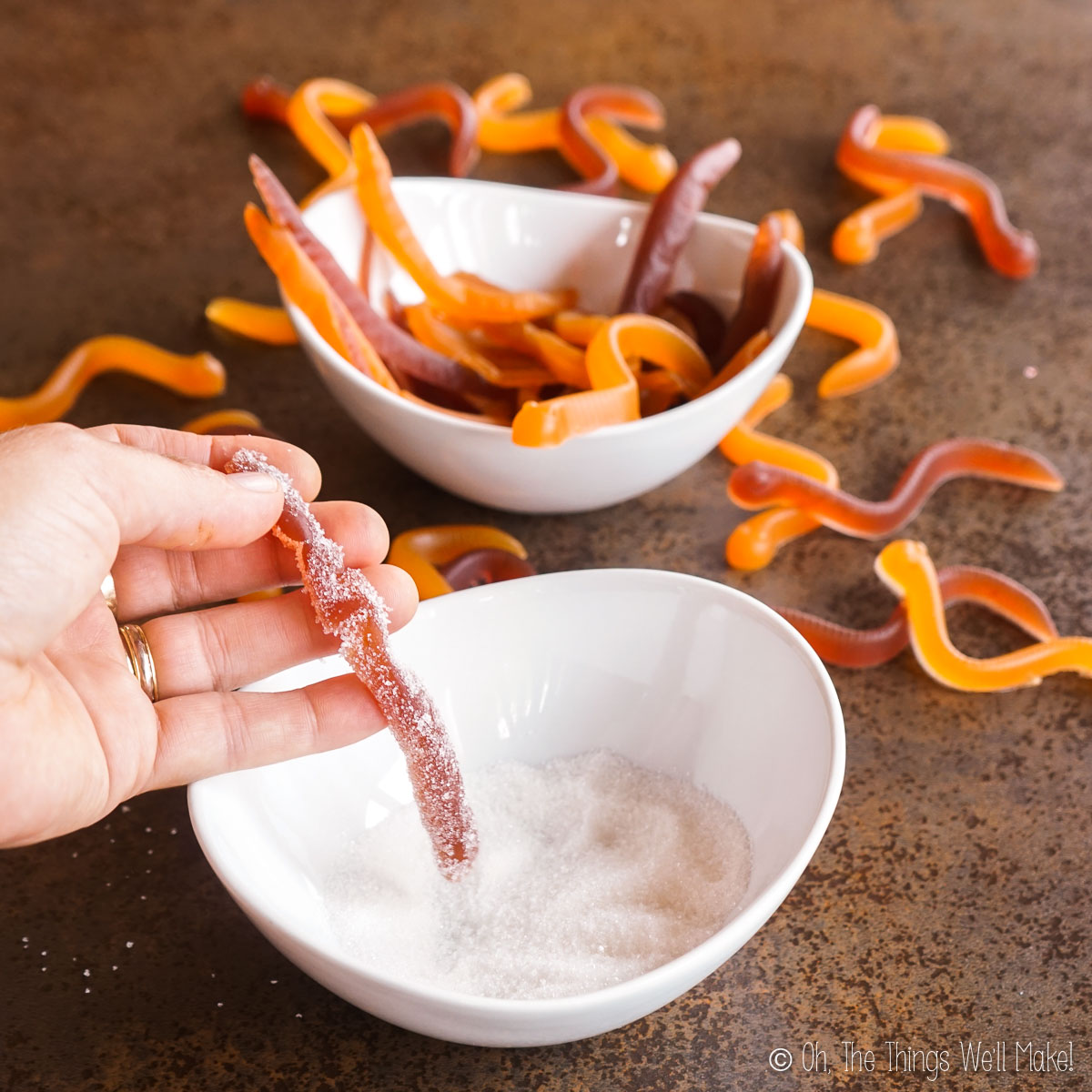 Healthier Homemade Gummy Worms (And Leeches) - Oh, The Things We'll Make!