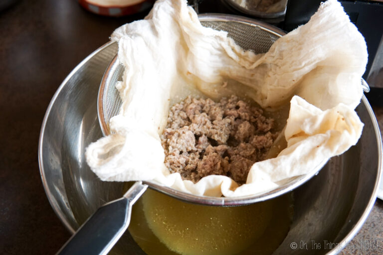 How to make beef tallow - Oh, The Things We'll Make!