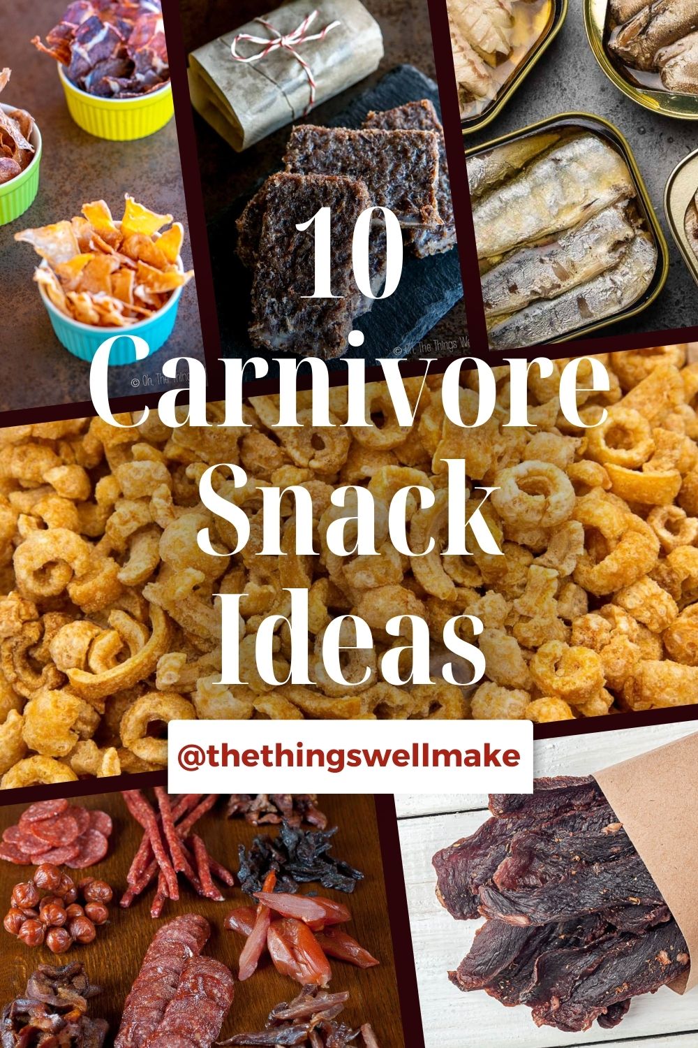 The Best 10 Carnivore Snacks & Travel Foods - Oh, The Things We'll Make!