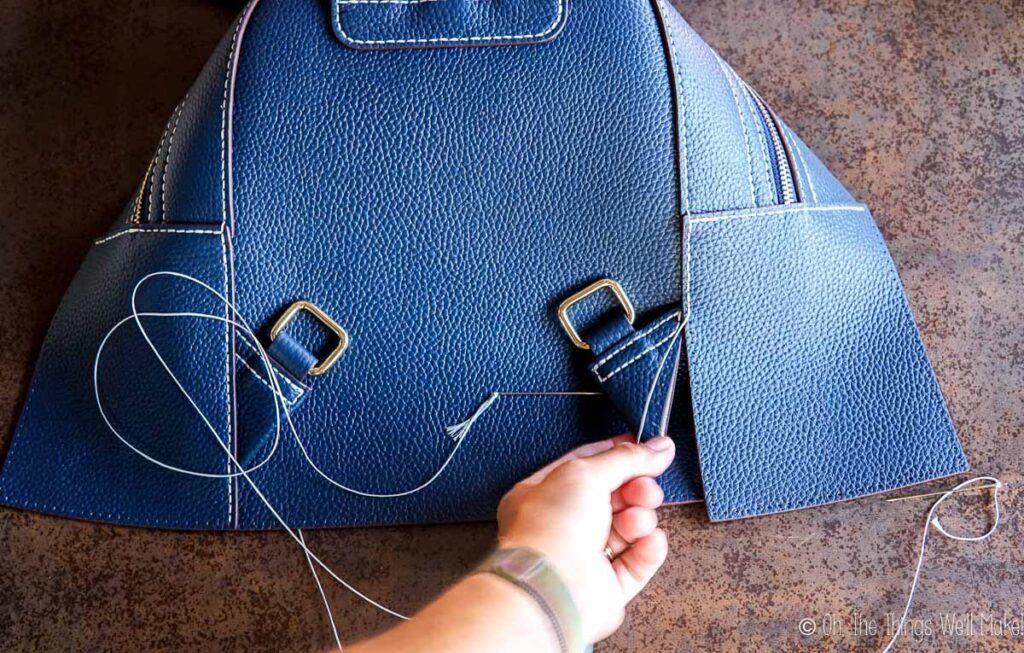 How to Sew a Backpack: Leather Backpack Tutorial - Oh, The Things We'll ...