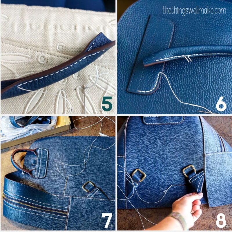 How to Sew a Backpack: Leather Backpack Tutorial - Oh, The Things We'll ...