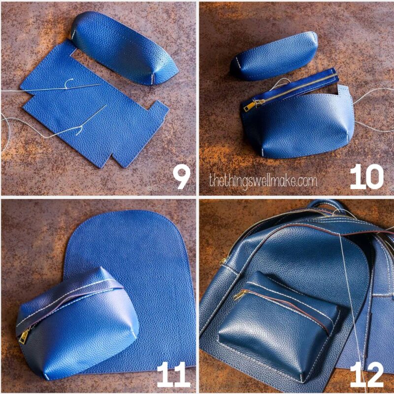 How to Sew a Backpack: Leather Backpack Tutorial - Oh, The Things We'll ...