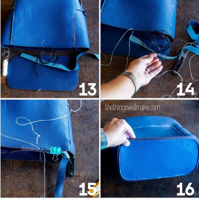 How to Sew a Backpack: Leather Backpack Tutorial - Oh, The Things We'll ...