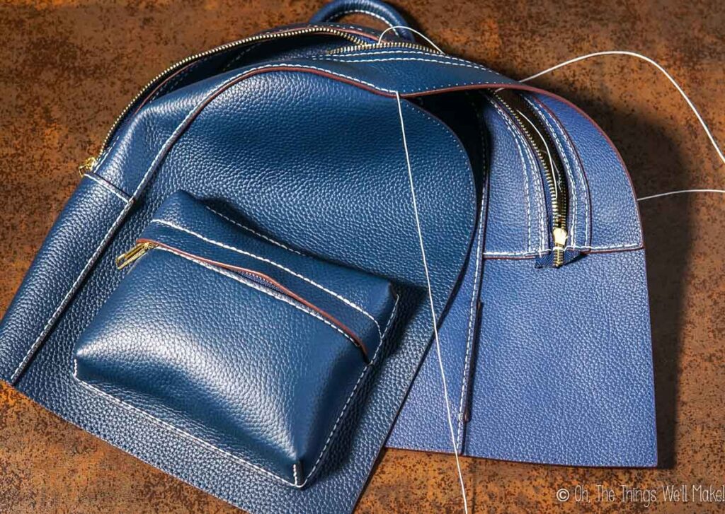 How to Sew a Backpack: Leather Backpack Tutorial - Oh, The Things We'll ...