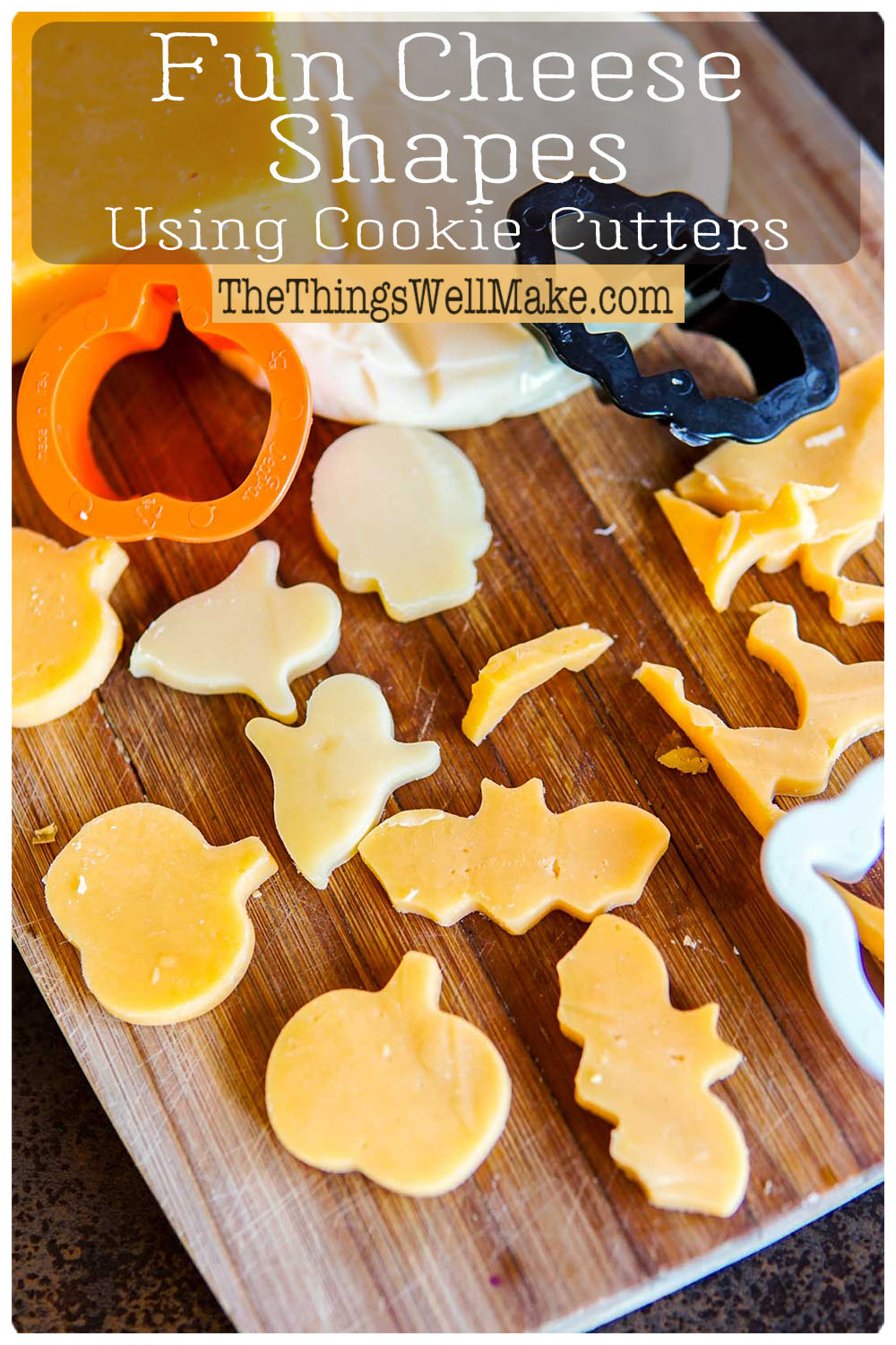 How to Make Fun Cheese Shapes Using Cookie Cutters - Oh, The Things We ...